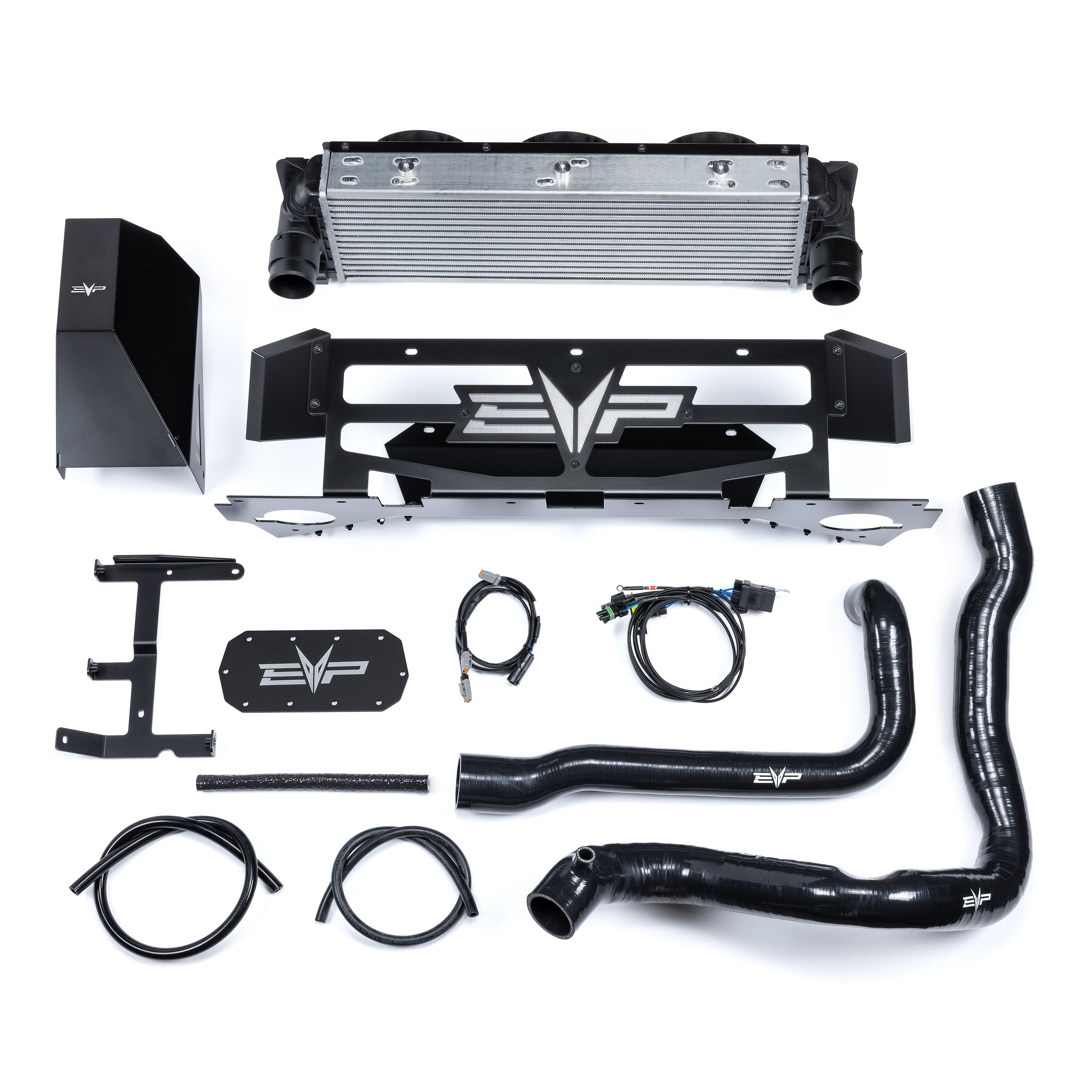 EVP Triple-Fan Air-to-Air Intercooler for Polaris RZR Pro XP & Turbo R ...